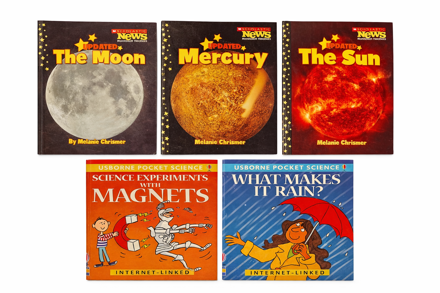 Preowned Kids Science Book Set – Moon, Mercury, Sun & Pocket Science ...