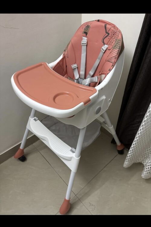 TONY STARK Latest 5-in-1 Reclining Foldable Baby High Chair with Wheels ...