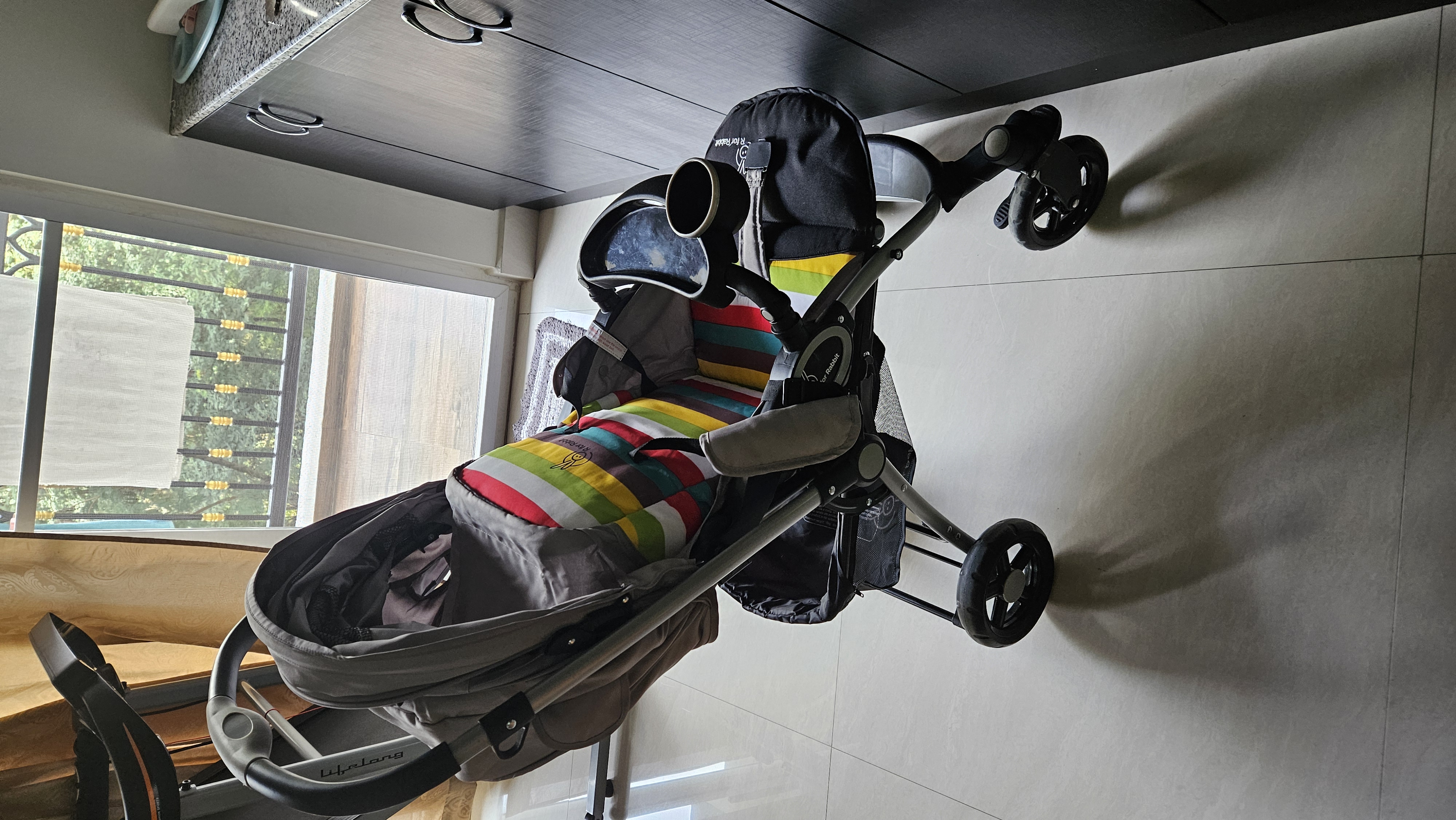 Pre-Owned R for Rabbit Baby Stroller with Canopy & Cup Holder | Second Hugs